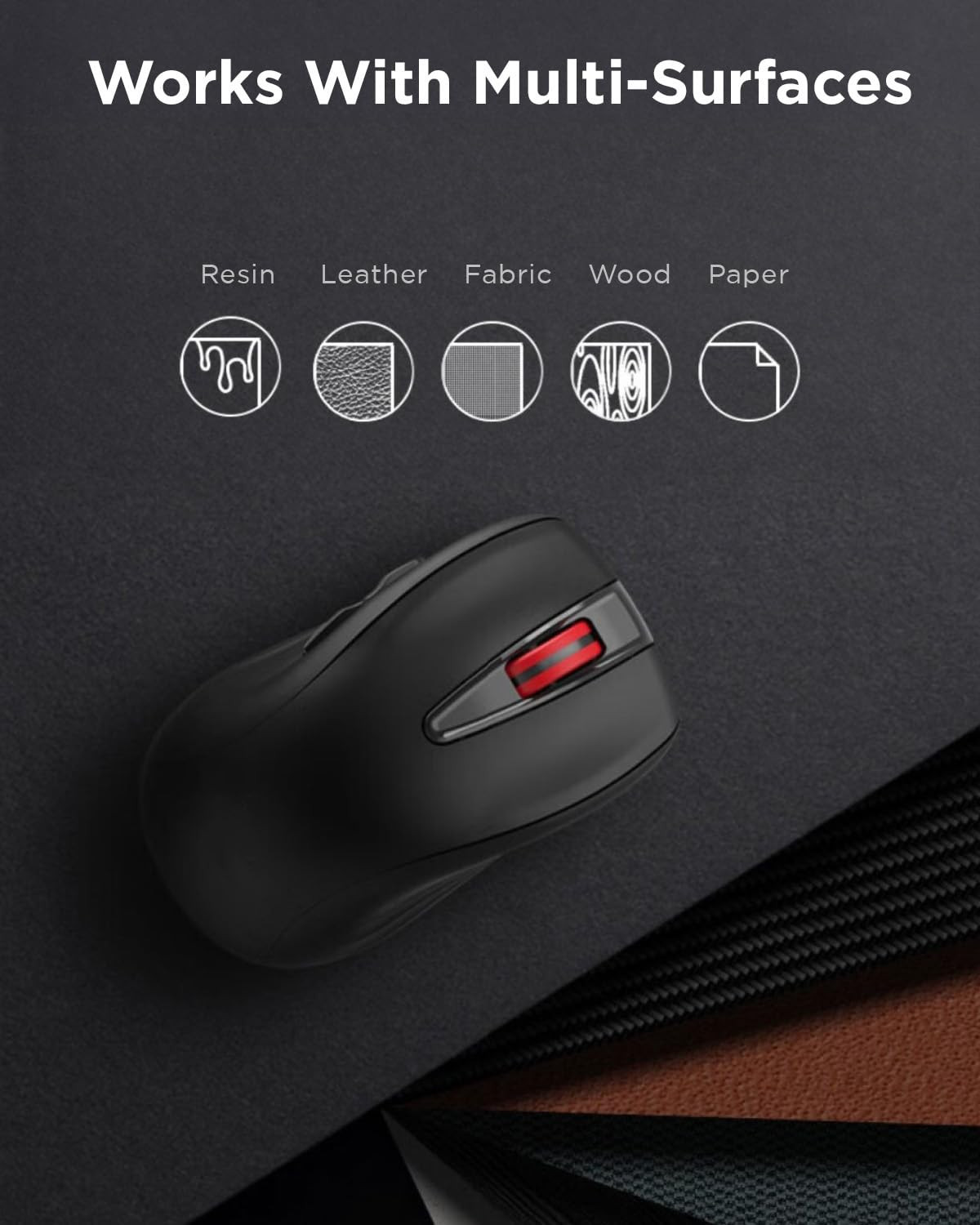 LENOVO THINKPLUS WL200 PRO WIRELESS MOUSE RECHARGEABLE SILENT